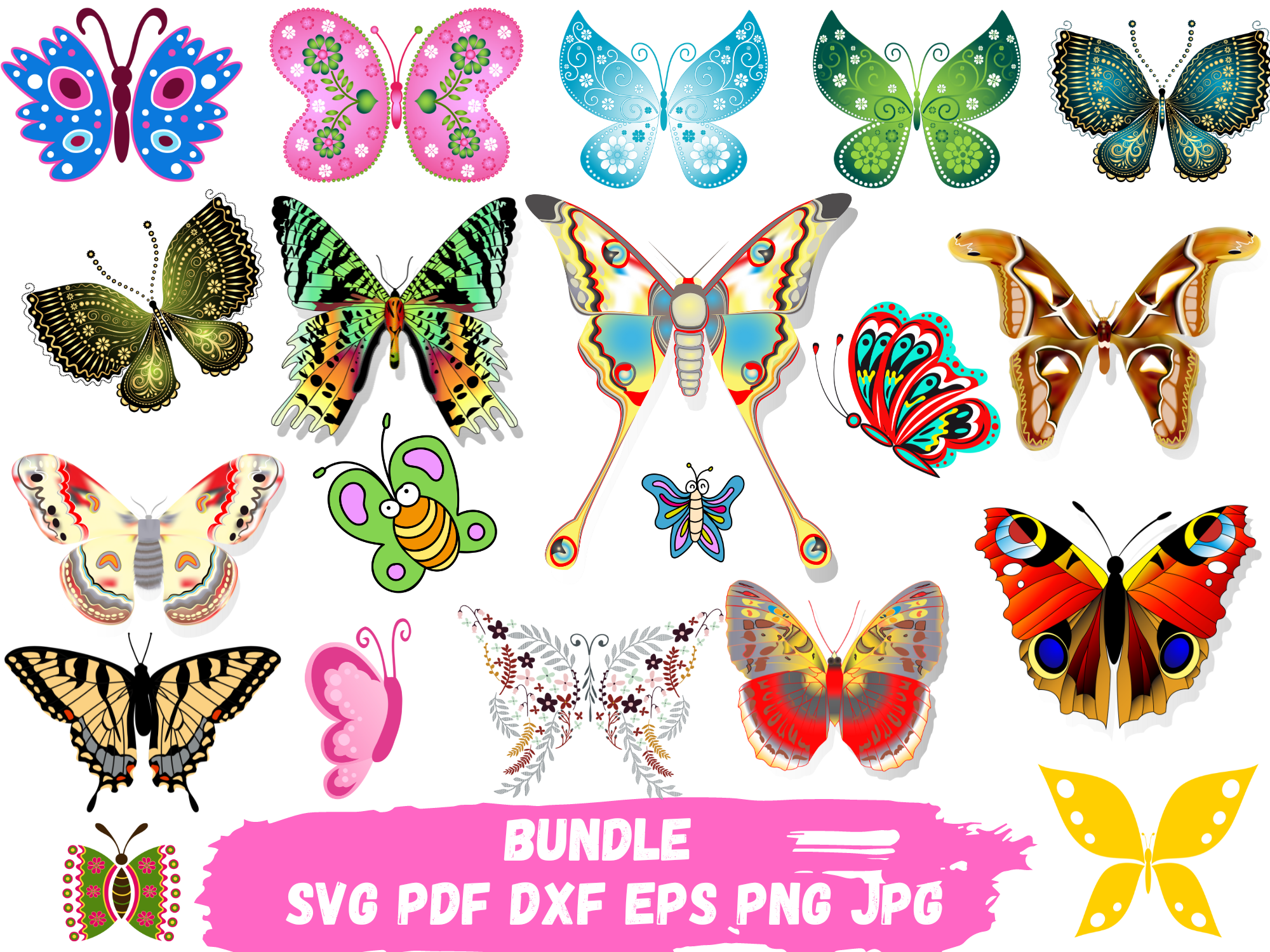 Butterfly svg, Butterfly svg bundle, Layered Butterfly Bundl | Inspire ...