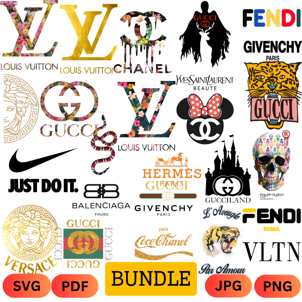 Logo Fashion Svg , Logo Brand Svg, Famous Logo SVG, Logo Dri | Inspire ...