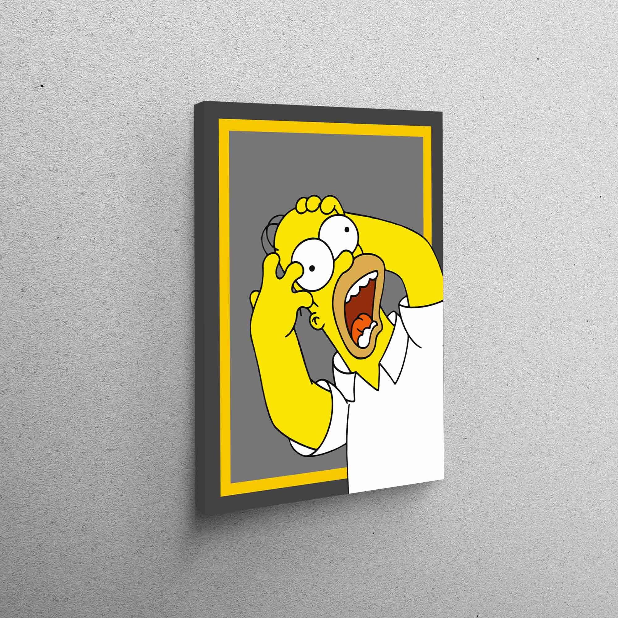 Canvas, Modern Art Canvas, Simpsons Wall Decor, Kids Room Wa | Inspire ...