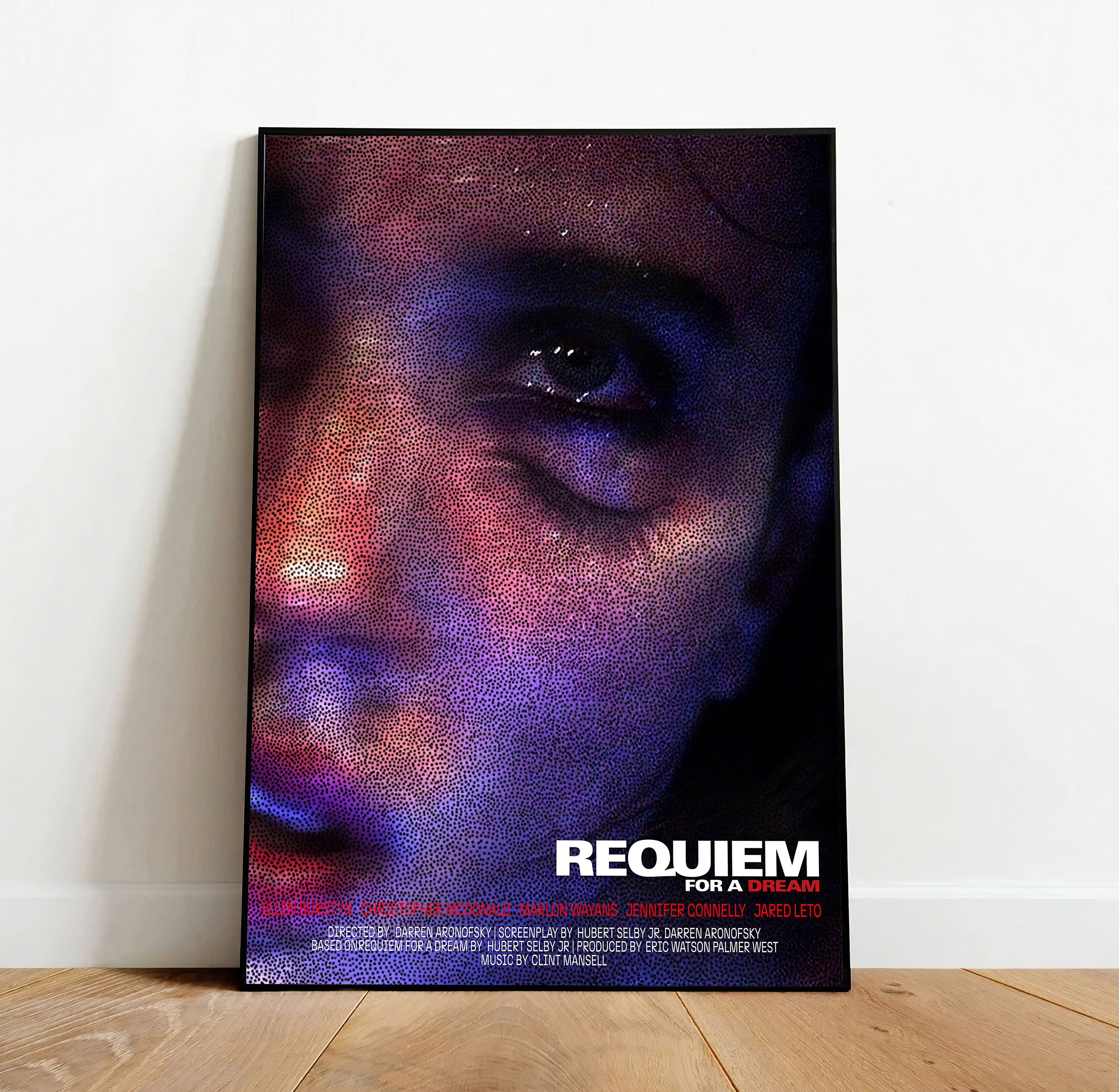 Requiem for a Dream Canvas, Canvas Wall Art, Rolled Canvas P | Inspire Uplift
