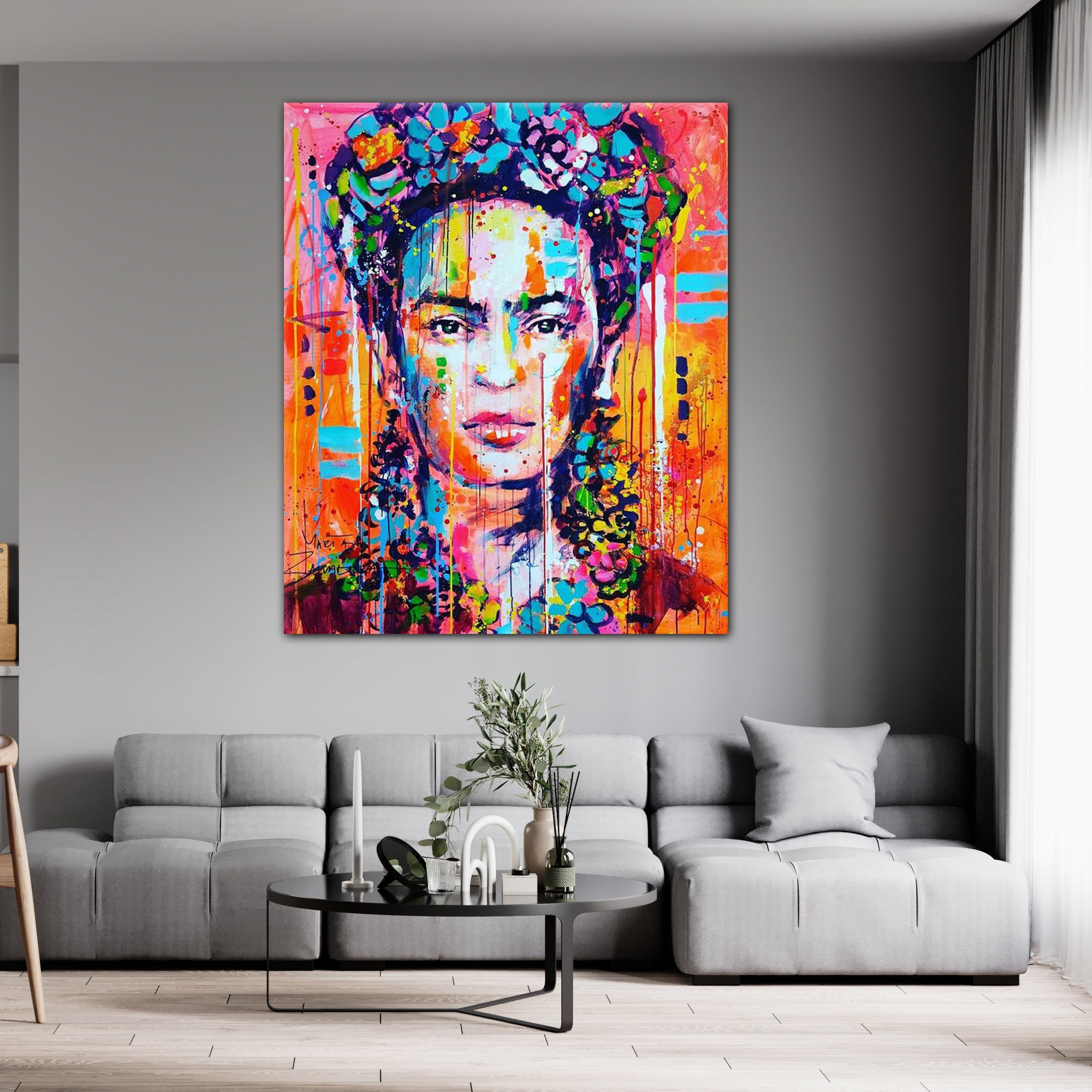 Frida Kahlo Poster, Frida Kahlo Canvas Art, Frida Kahlo Velv - Inspire ...