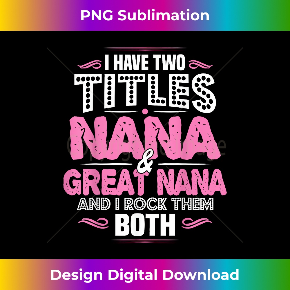 First Time Great Nana Gift - Nanas Great Nana - Artisanal Su | Inspire ...