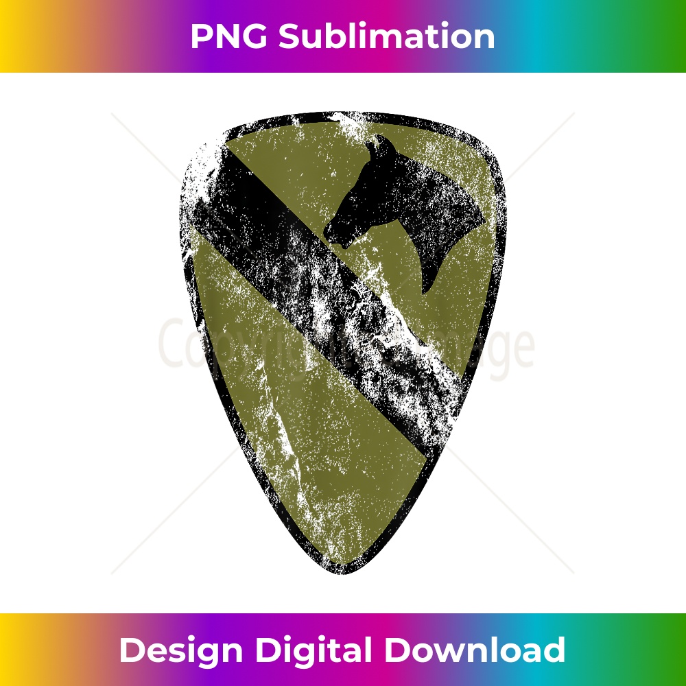 1st Cavalry Division Patch - 1st CAV OD Green - Vintage | Inspire Uplift