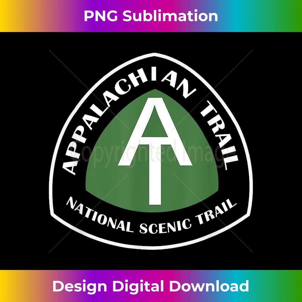 Vintage AT Appalachian Trail Logo - Vintage Sublimation PNG | Inspire ...