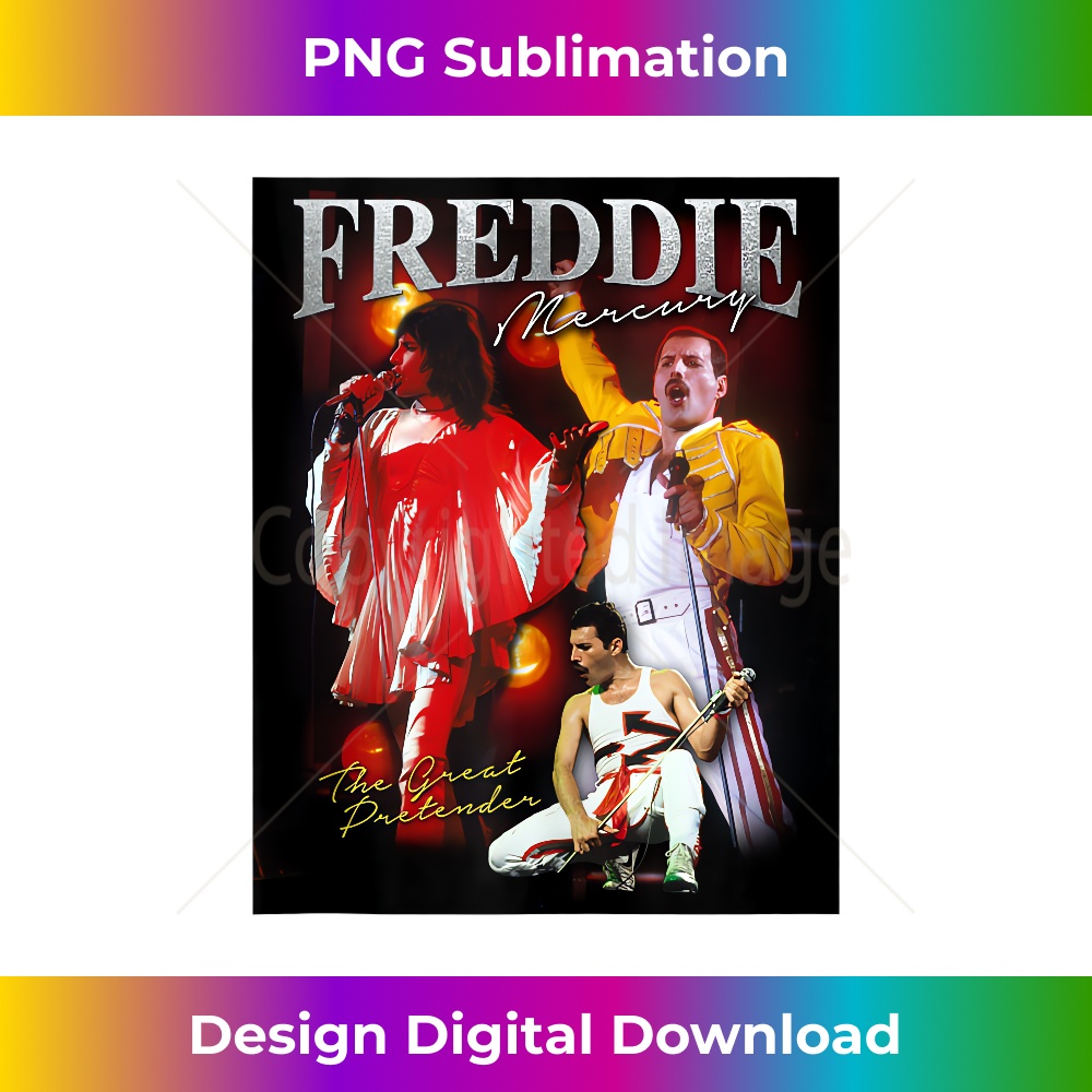 Freddie Mercury Official The Great Pretender Homage Tank Top | Inspire ...