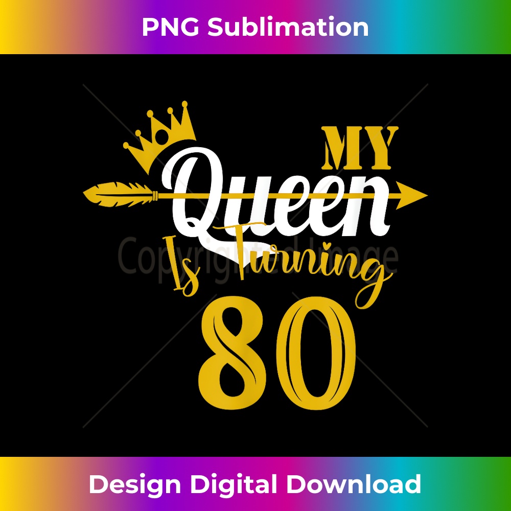 My Queen Is Turning 80 Years Old Quote Woman 80th Birthday - | Inspire ...