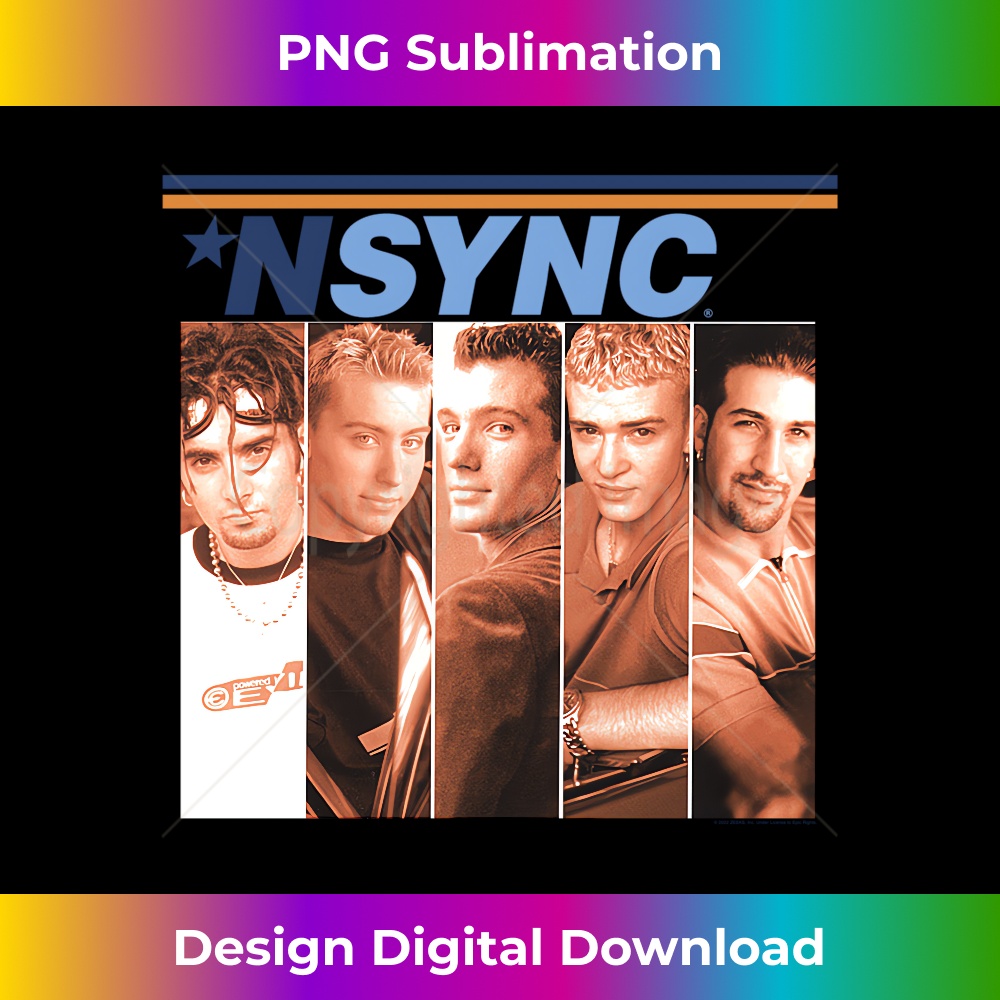 NSYNC Official 'NSYNC Debut Album Cover Long Sleeve - Premiu | Inspire ...