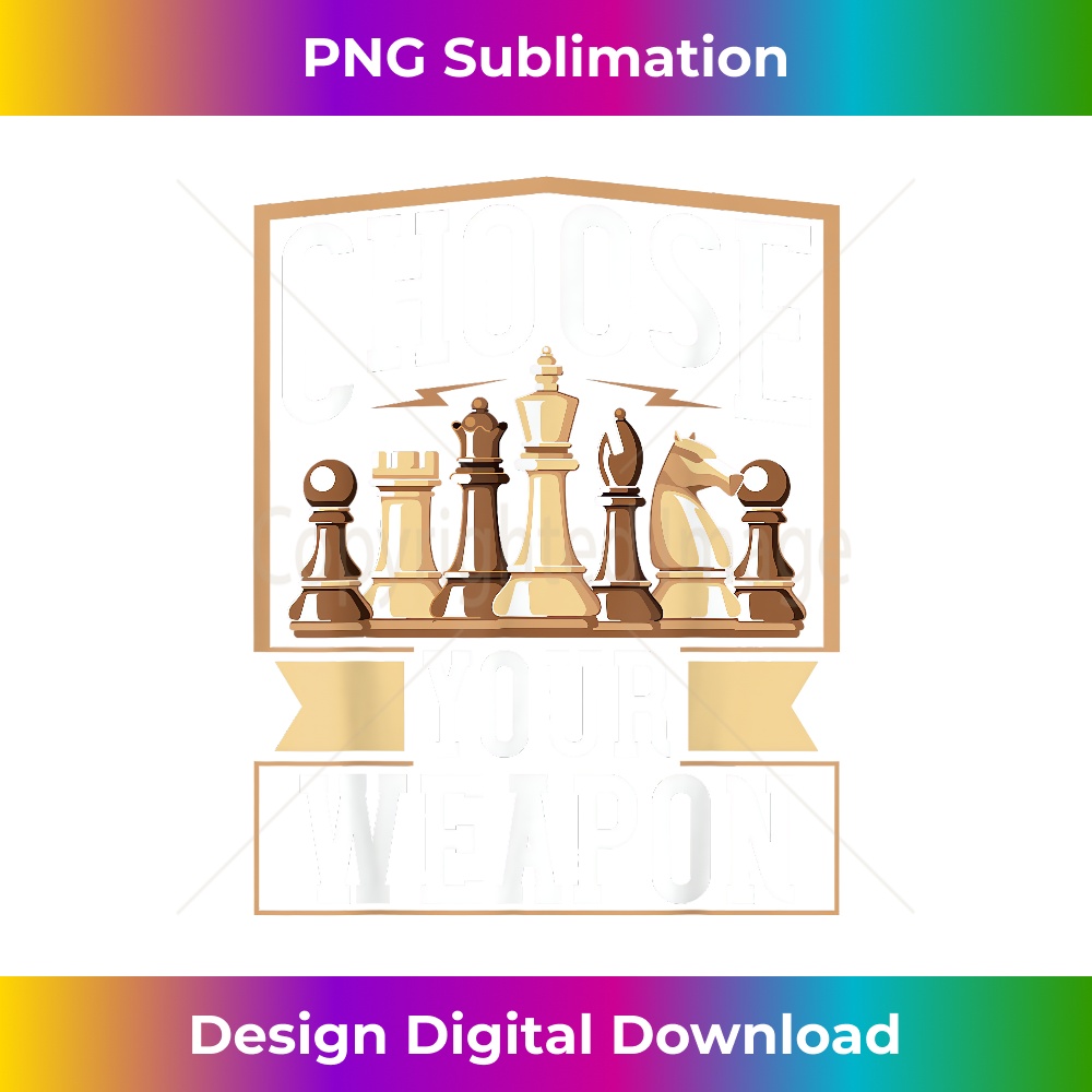 Choose Your Weapon Chess Pieces King & Queen Player - Digita | Inspire ...