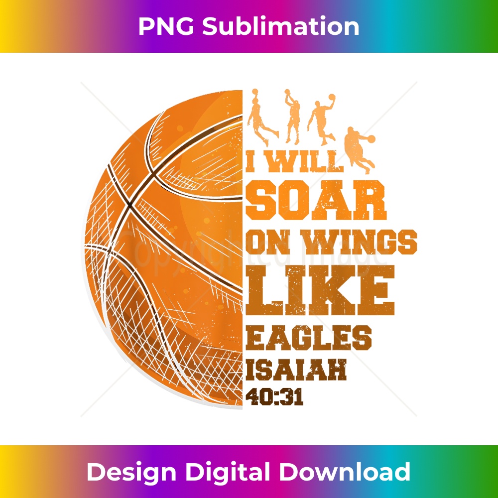 Basketball Christian Soar On-Wings Like Eagle Religious - Hi | Inspire ...
