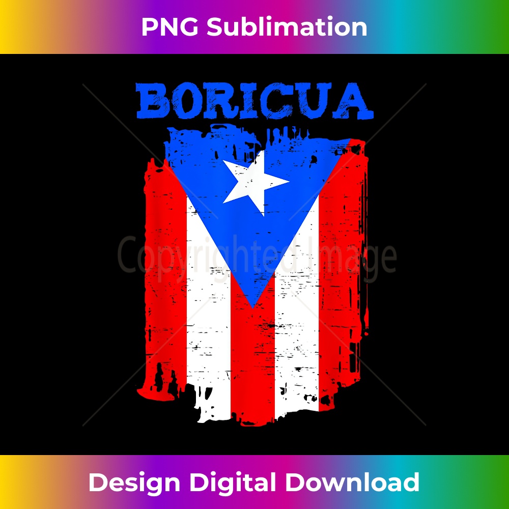 Boricua Puerto Rico - Instant PNG Sublimation Download | Inspire Uplift