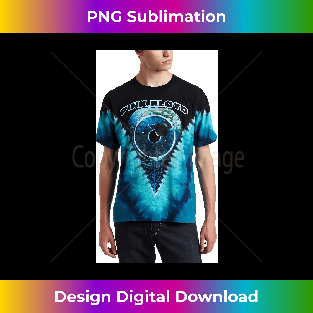 Liquid Blue Men's Pink Floyd Pulse V Tie Dye - Instant Subli | Inspire ...