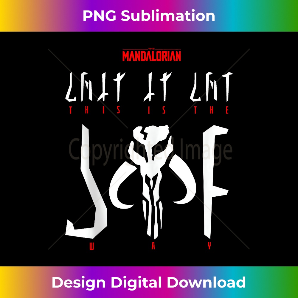 Star Wars The Mandalorian This Is The Way Translation Tank T | Inspire Uplift