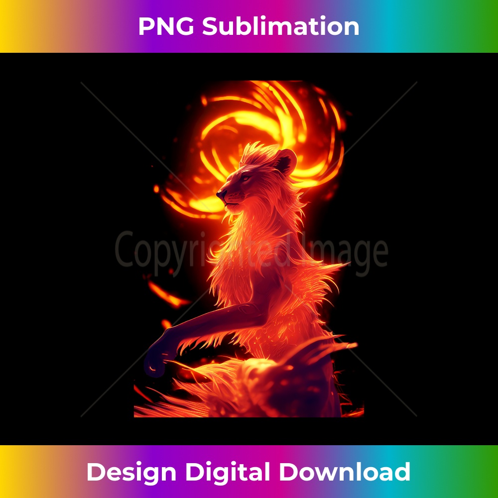 Majestic Anthro Red Lion Mage Flames Cinematic Octane Long S | Inspire ...