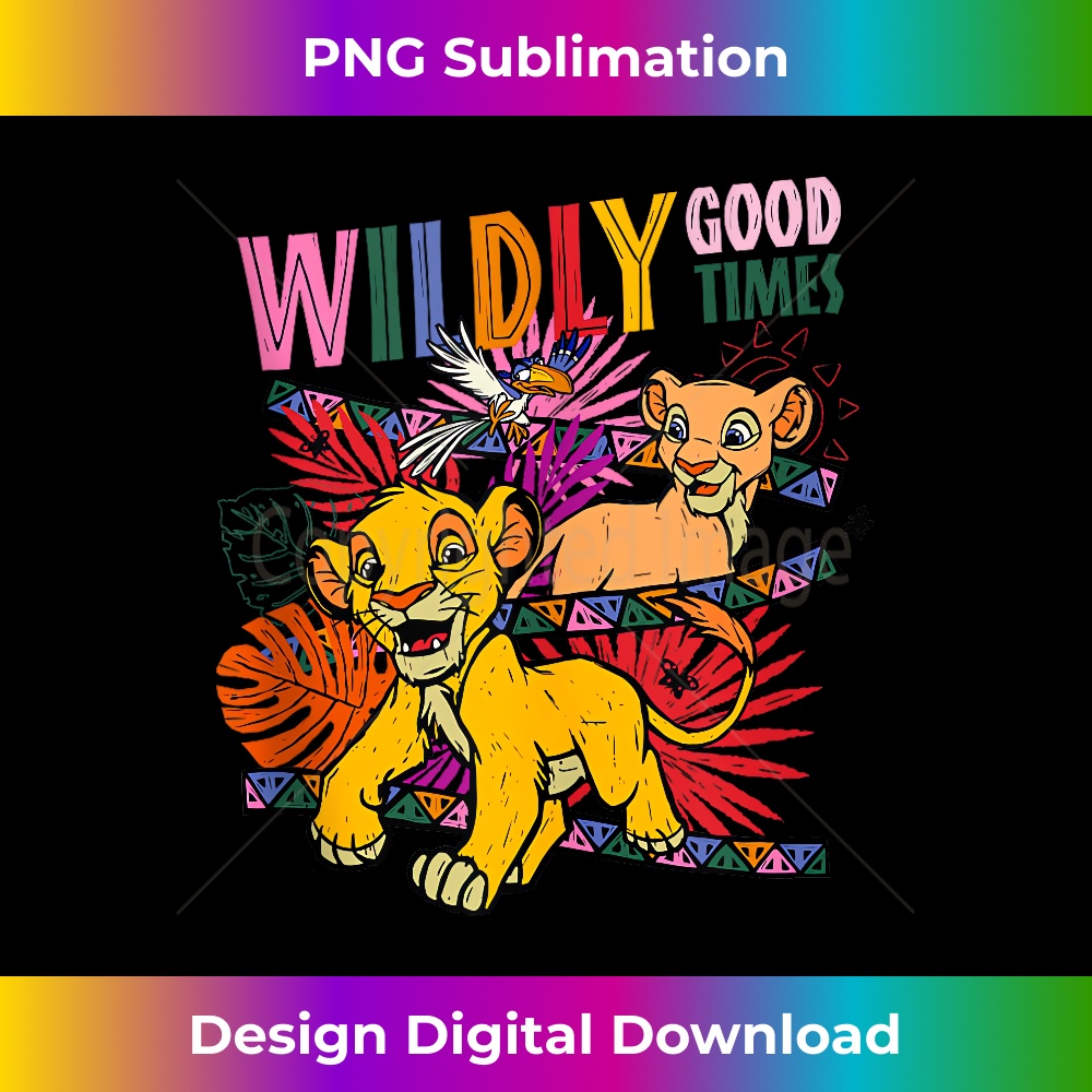 Disney The Lion King Simba Nala Wildly Good Times Big Poster | Inspire ...