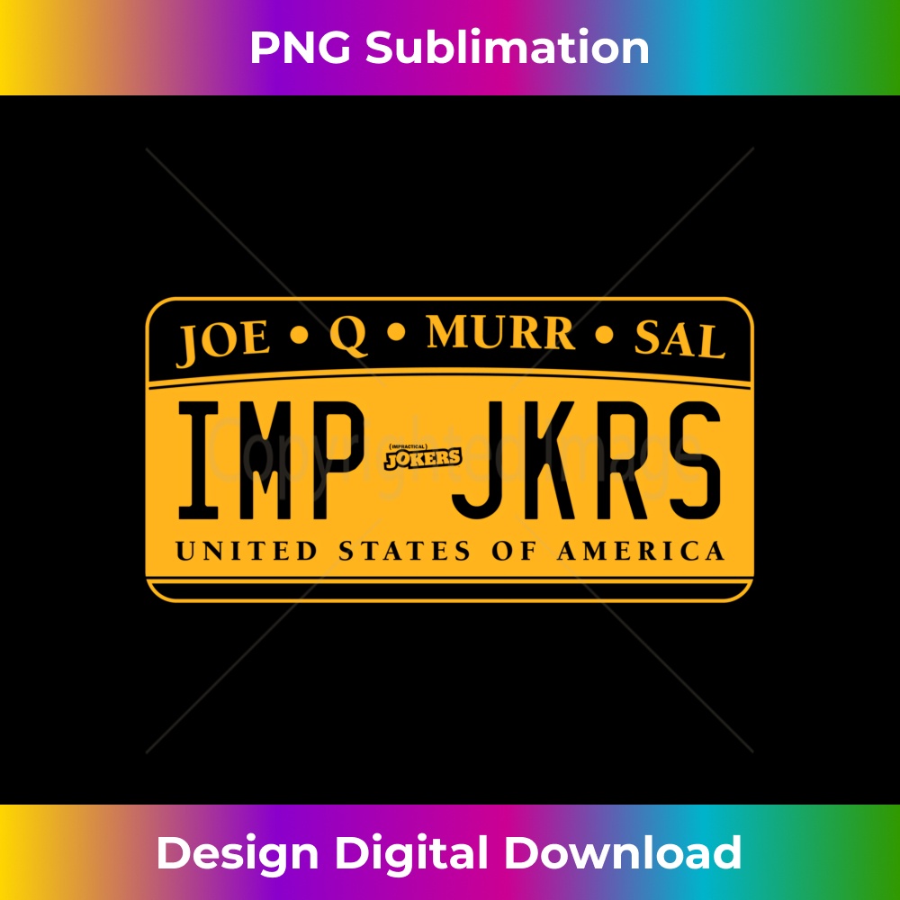 Impractical Jokers License Plate Long Sleeve 1 - High-Qualit | Inspire ...