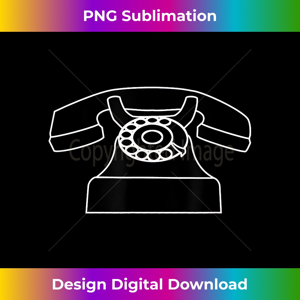 Old-Fashioned 50s Retro Art Phone Rotary Dial Image, Retro - | Inspire ...