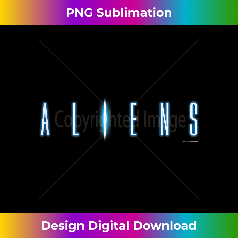 Alien 45th Anniversary Aliens 1986 Movie Sequel Title Logo T | Inspire ...