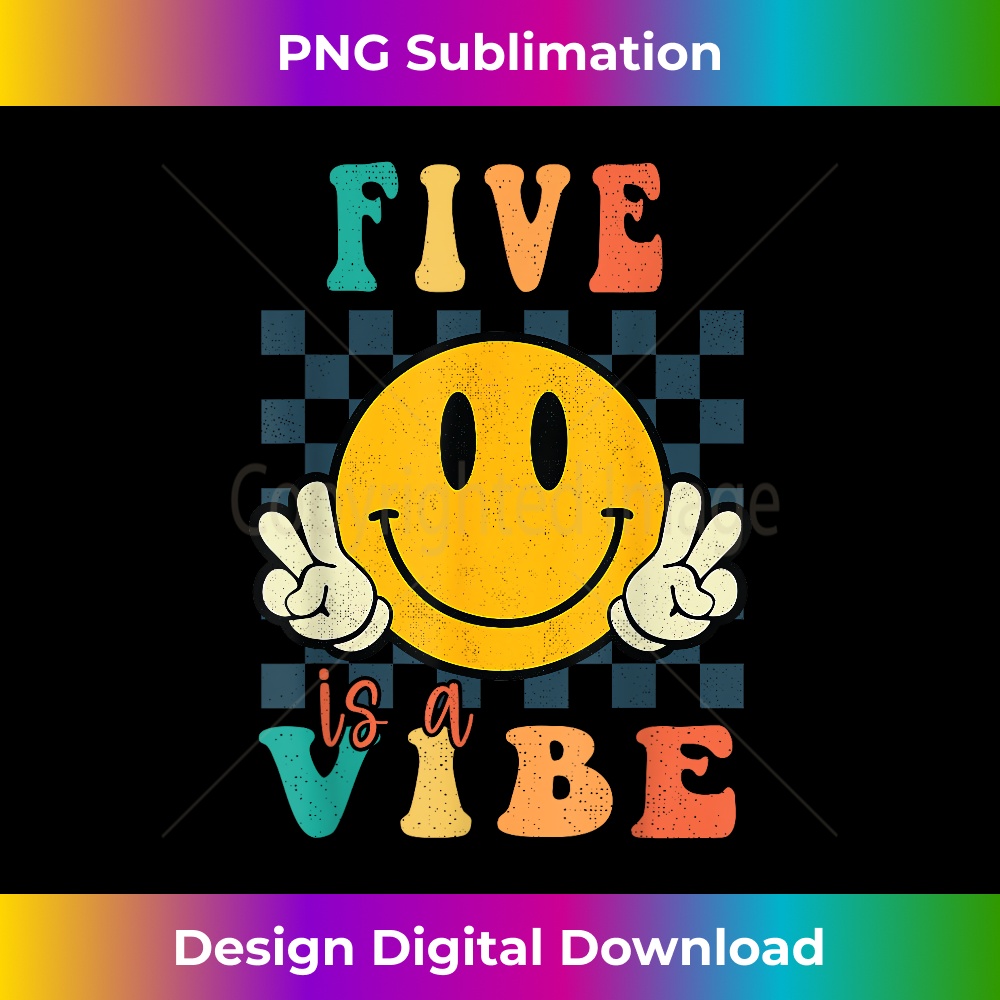 Five Is a Vibe Boy 5 Is a Vibe Girls 5th Birthday - Unique S | Inspire ...