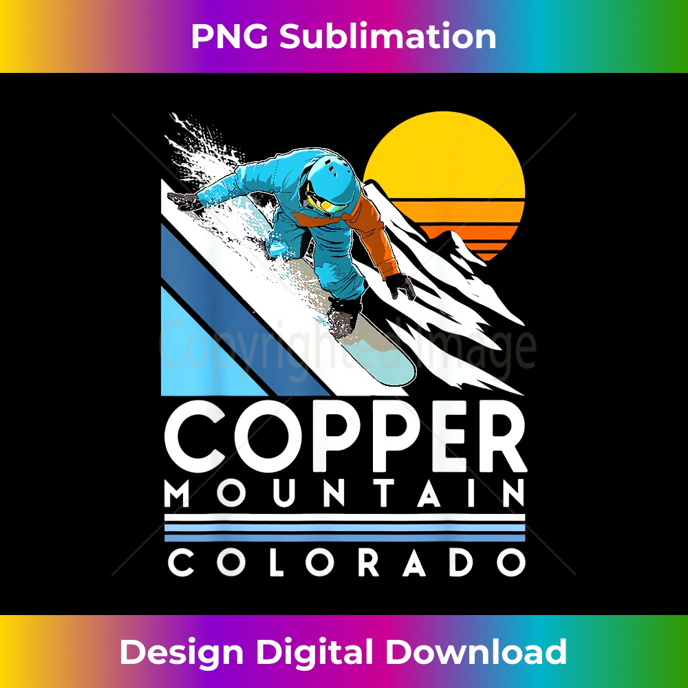Copper Mountain Colorado Retro Snowboard - Vintage Sublimati | Inspire ...