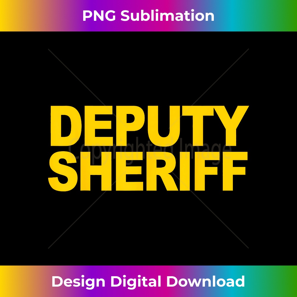 Deputy Sheriff Shirt Front Print Law Enforcement Clothing - | Inspire ...
