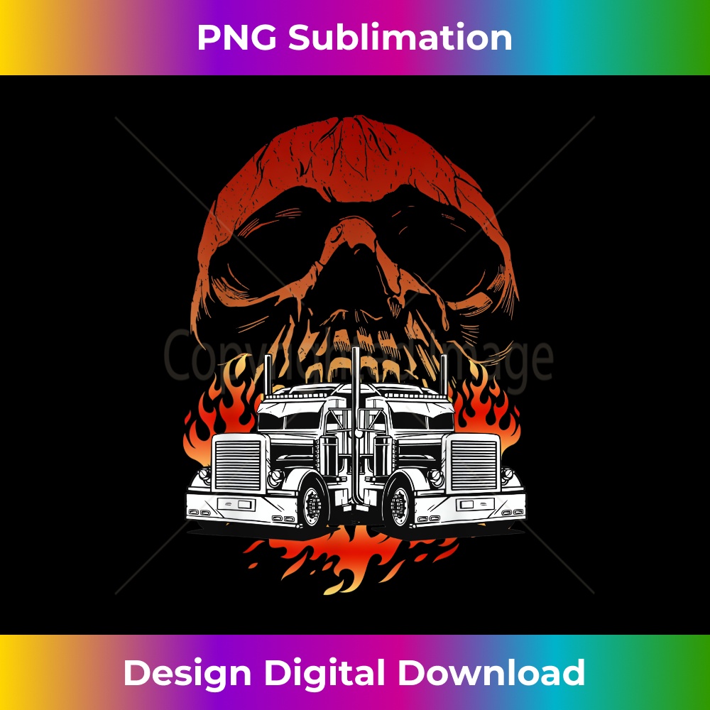 Truck Driver Design Dad Big Rig Semi-Trailer Truckin 1 - Ins | Inspire ...