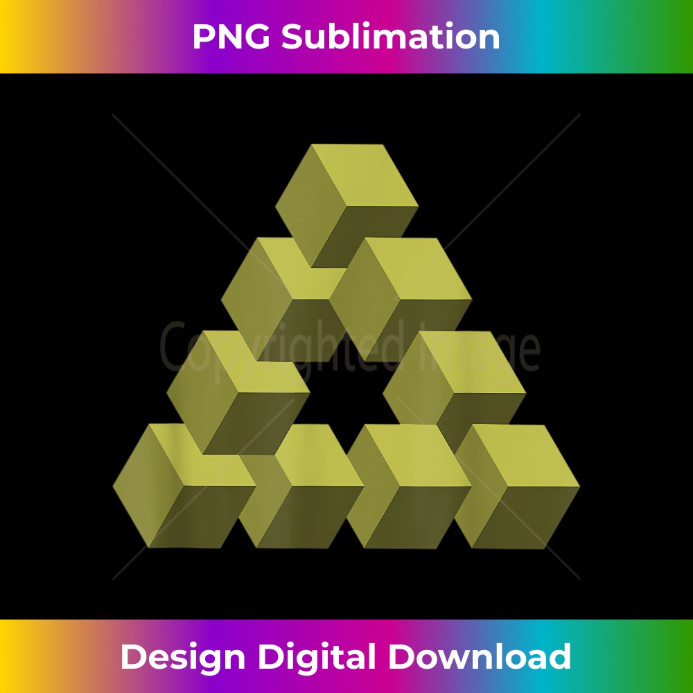 TRIANGLE Impossible Art Optical Illusion 3D Confusing Art 1 | Inspire ...