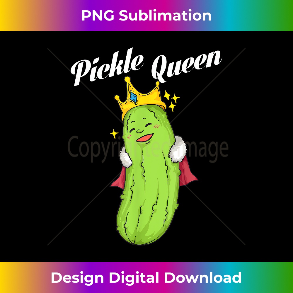 Funny Pickle Queen For Cool Vegan Food Eater Fan - Creative | Inspire ...