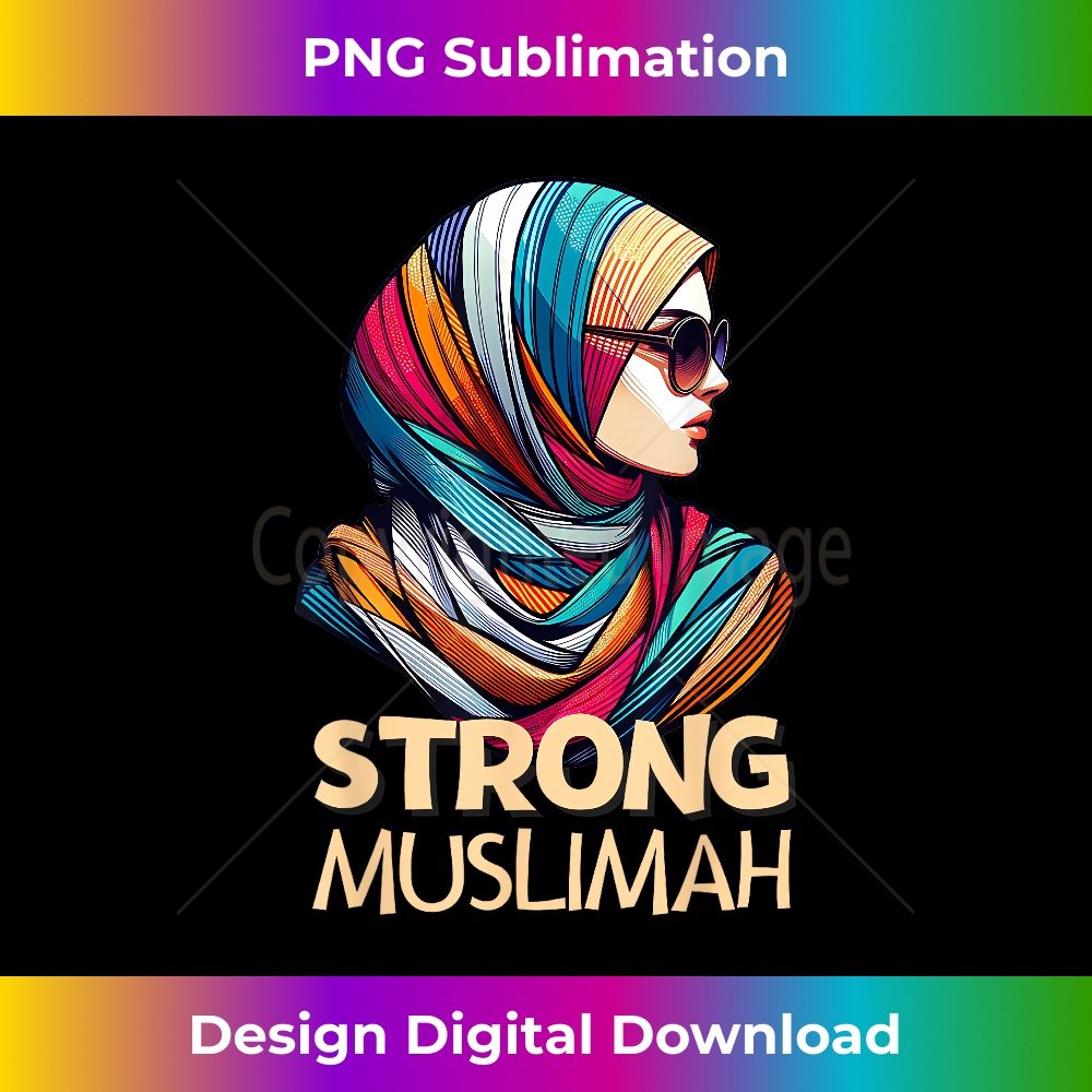 Strong Muslimah Hijab Muslim Woman Girls Islamic Religious 1 | Inspire ...