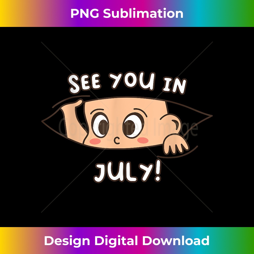 Pregnancy Mom Mother See you in July 1 - PNG Sublimation Dig | Inspire ...