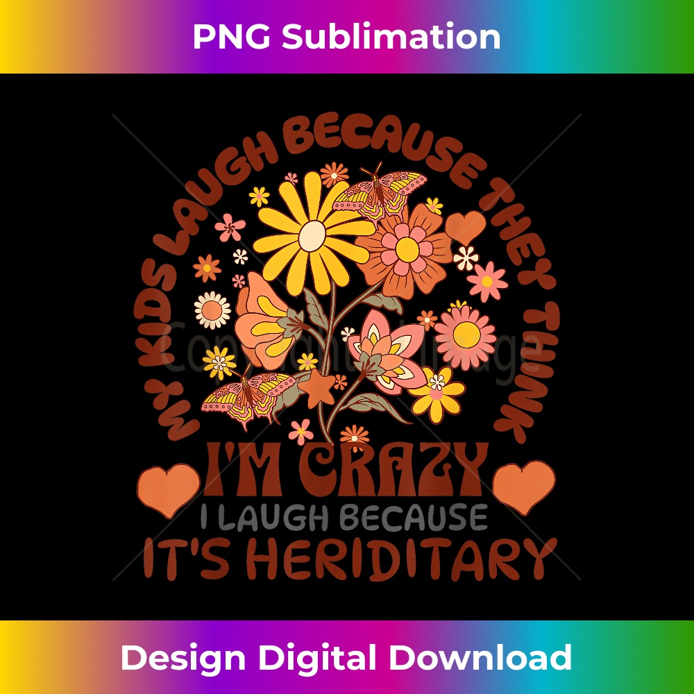 My Laugh Because They Think I'm Crazy Laugh Quote Mom - PNG | Inspire ...