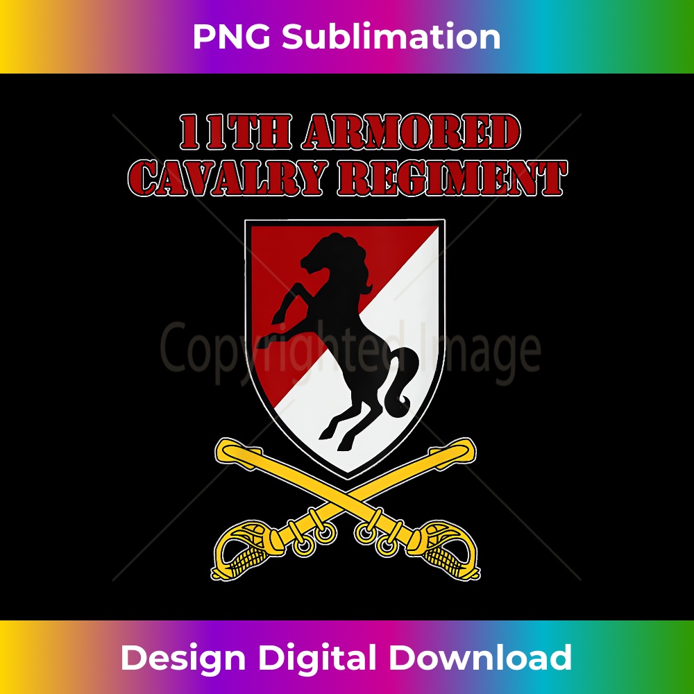 11th Armored Cav Regiment - for 11th ACR vets design on back | Inspire ...