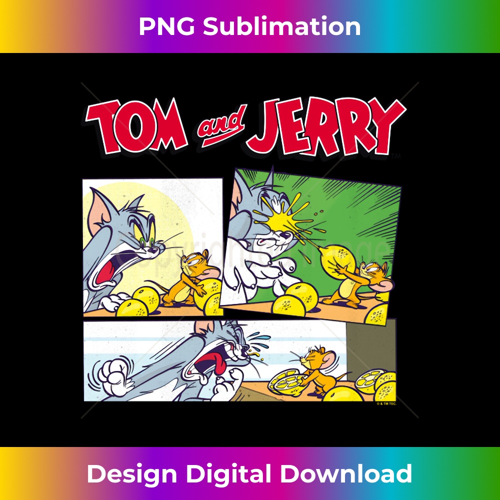 Tom and Jerry Classic Lemon Juice Scene Panels Retro 2 - Cre - Inspire ...
