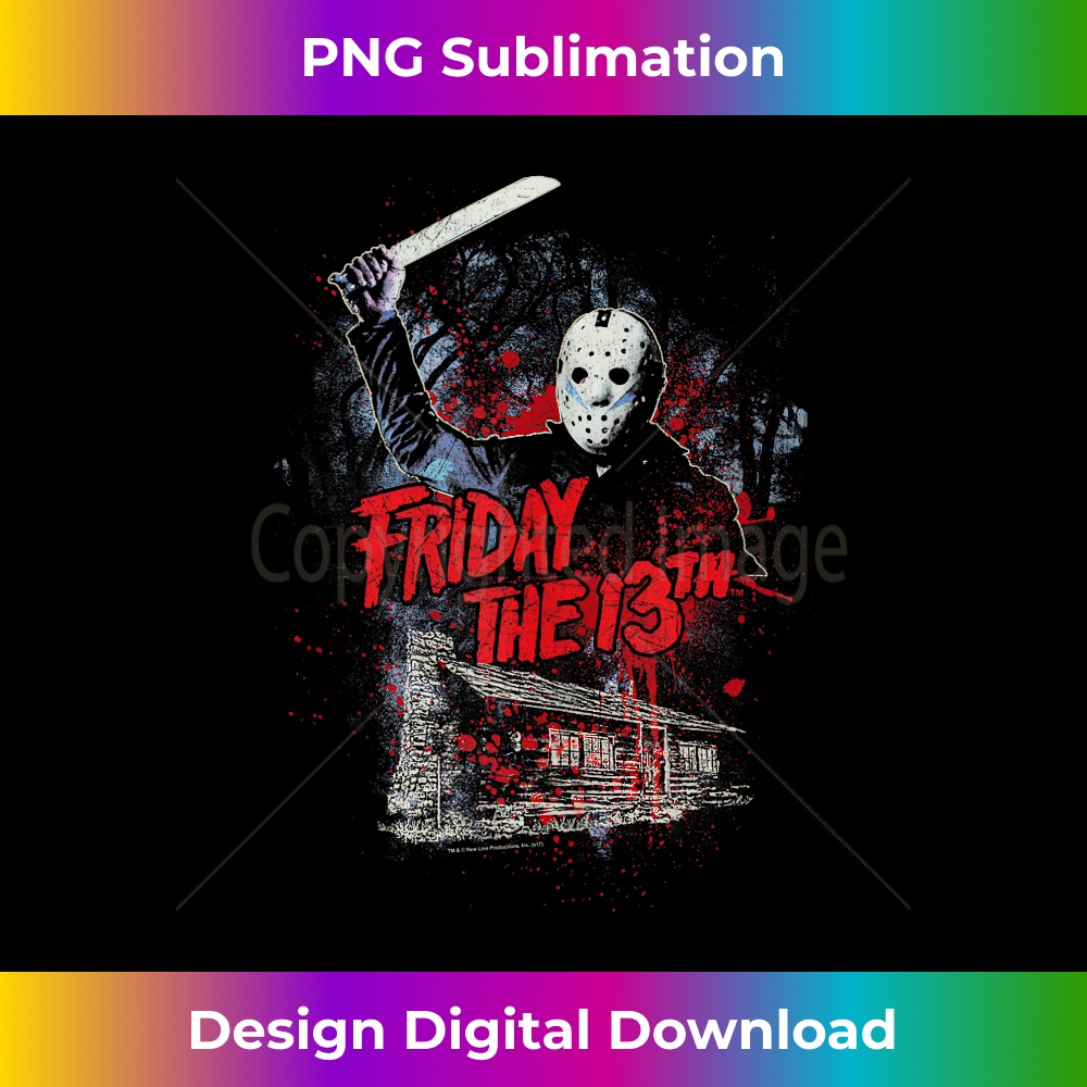 Friday the 13th Jason Cabin - Exclusive PNG Sublimation Down - Inspire ...