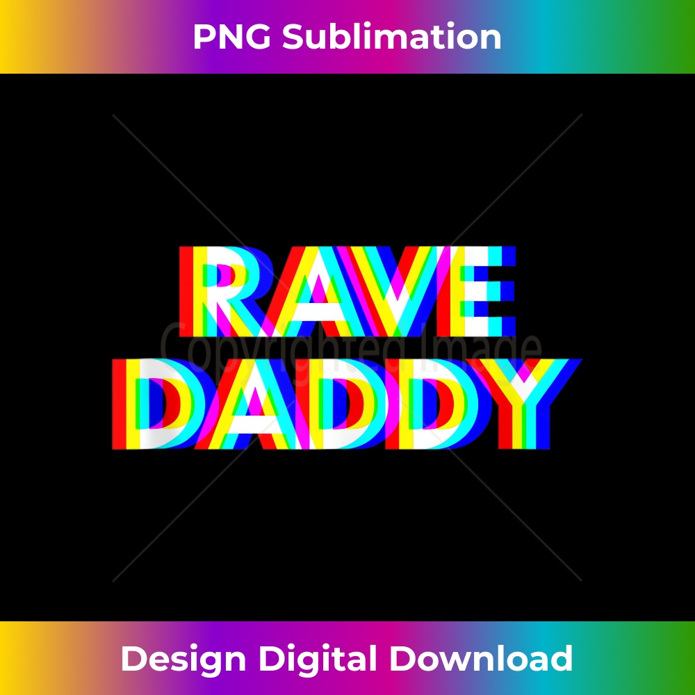 Rave Daddy - Glitch Optical Illusion EDM Festival Trippy 1 - Inspire Uplift