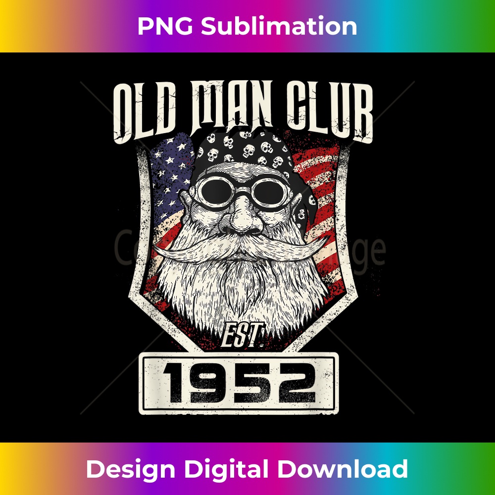 Mens Old Man Club Born In 1952 67th Birthday T Shirt Father | Inspire ...