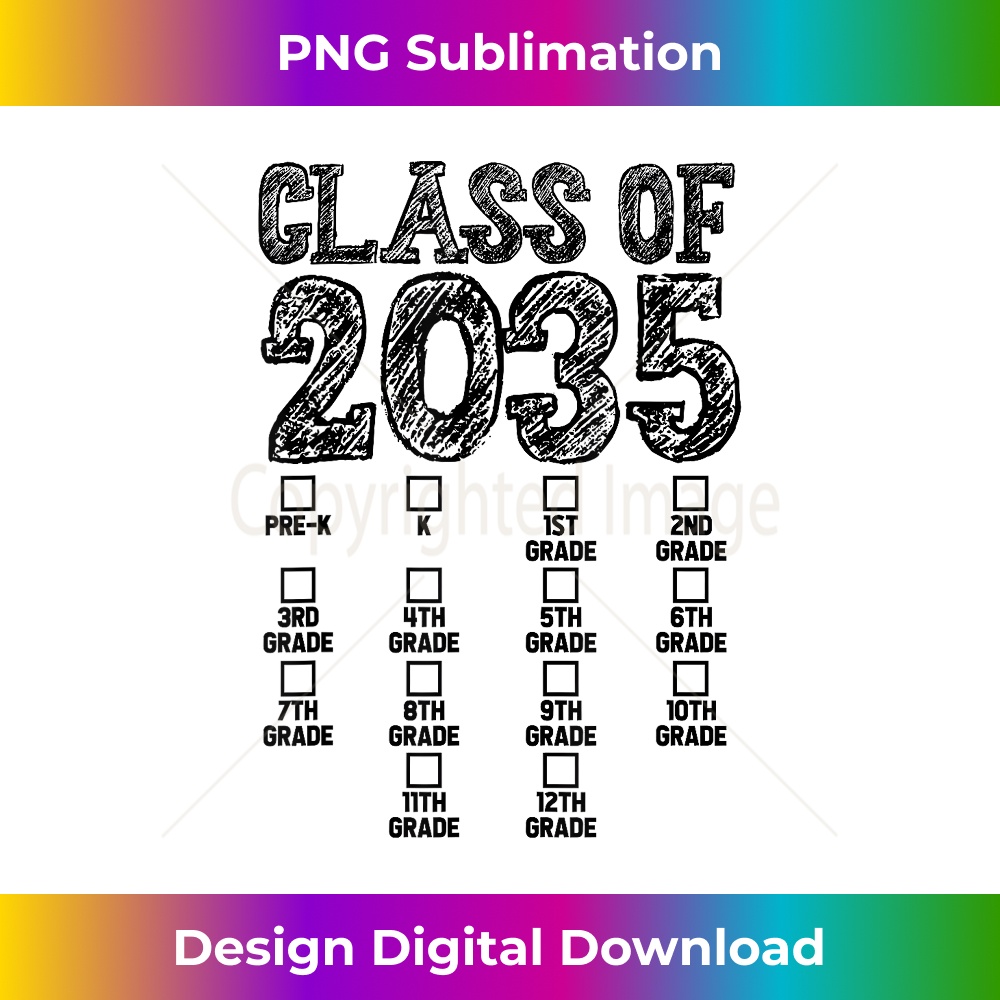 Class of 2035 School Handprint Kindergarten to Graduation - | Inspire ...