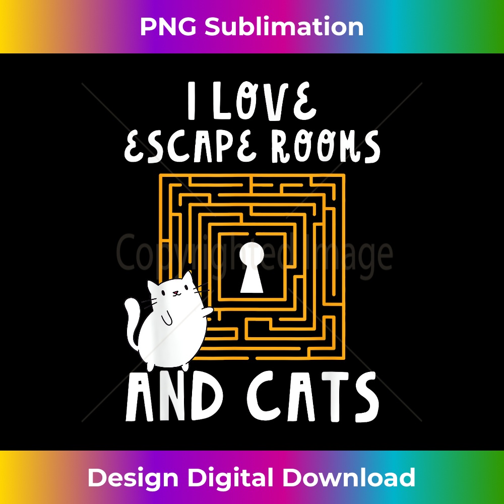 Cute I Love Escape Rooms And Cats Puzzle Game Mystery - Sign | Inspire ...