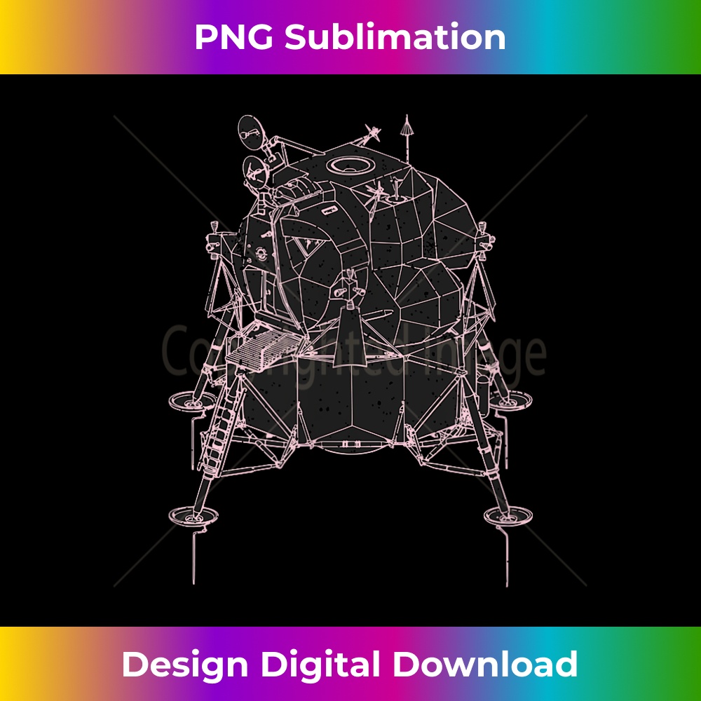 Apollo 11 50th Anniversary Lunar Module LEM Eagle T - Sublim | Inspire ...
