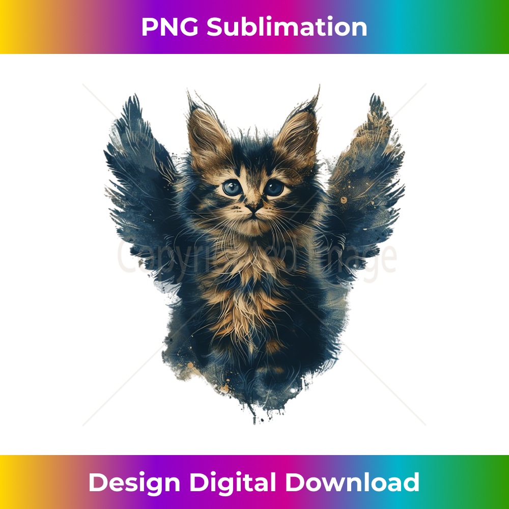 Kitten Angel Holy Cat Faith God Religion Heavenly Purr Long | Inspire ...