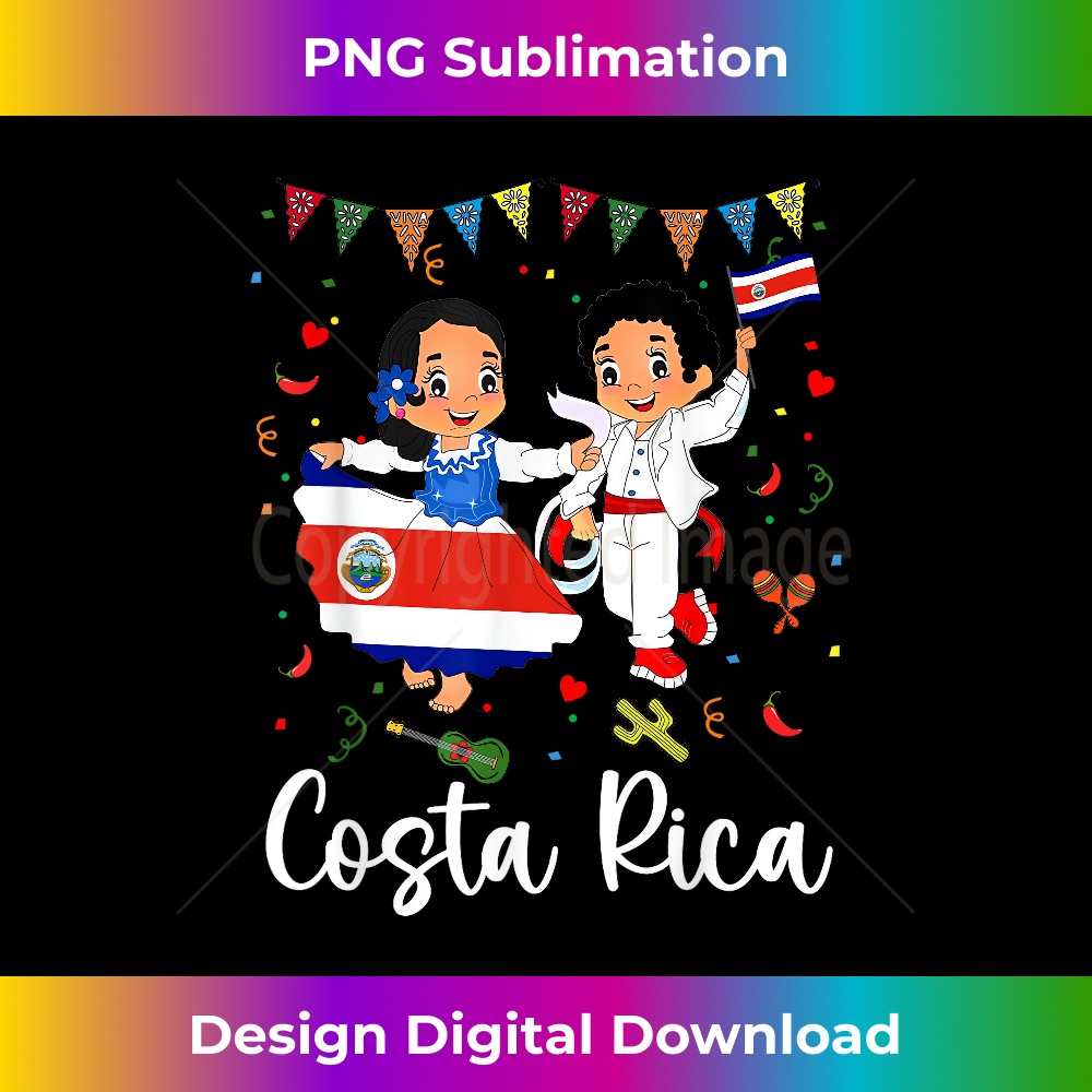 Costa Rica Boy Girl Hispanic Heritage Month Decorations - Di | Inspire ...