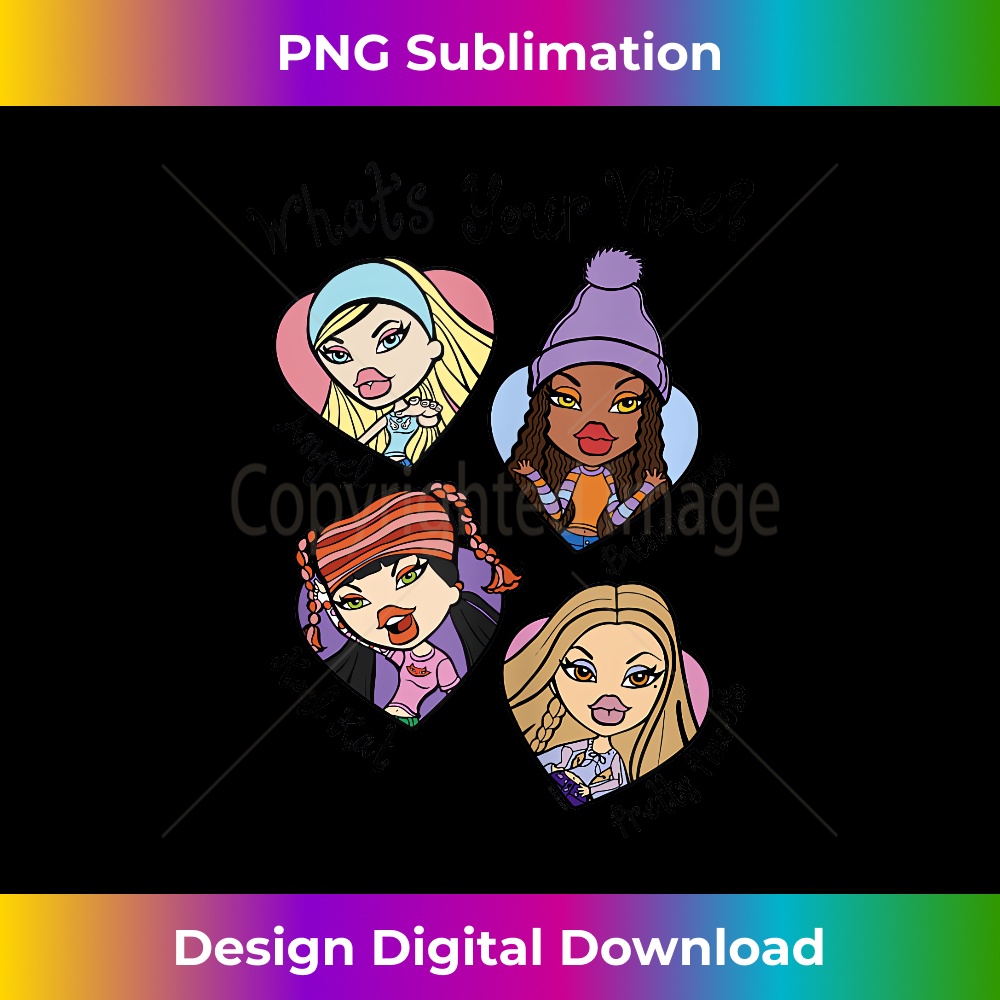 Bratz Group Hearts What's Your Vibe - Aesthetic Sublimation - Inspire ...