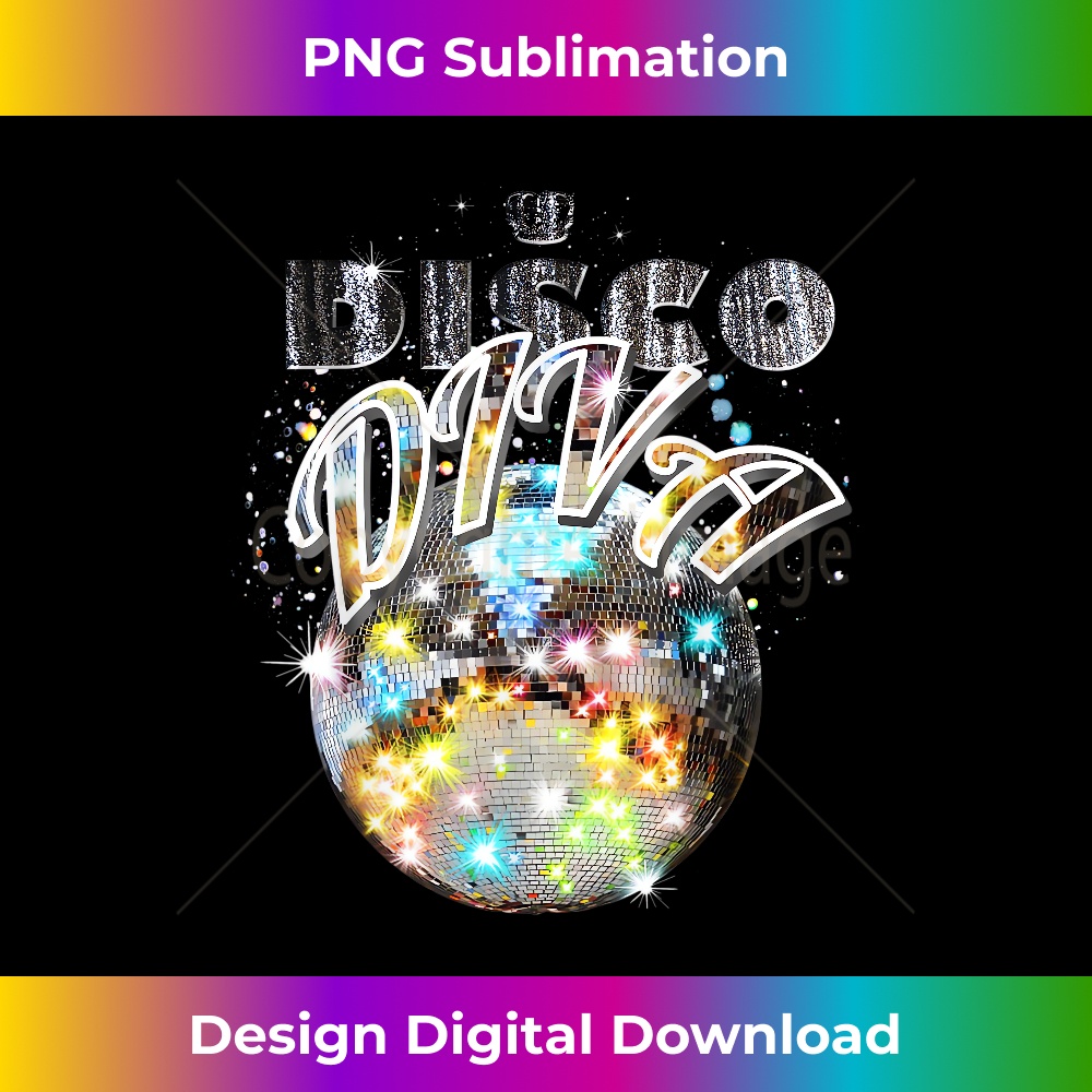 Disco Ball Disco Diva Queen - 70s Retro Vintage Dancing | Inspire Uplift