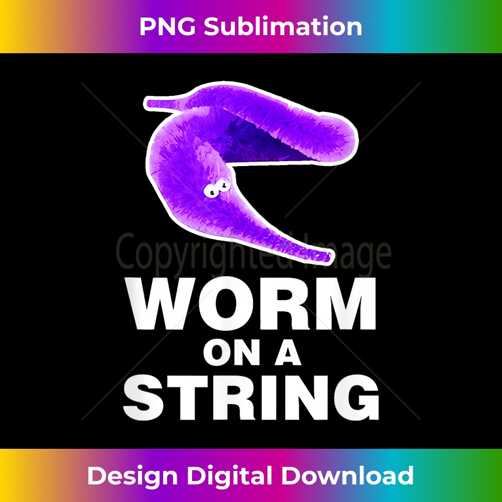 WORM ON A STRING Gen Z Zoomer Sarcastic Ironic Funny Design | Inspire ...