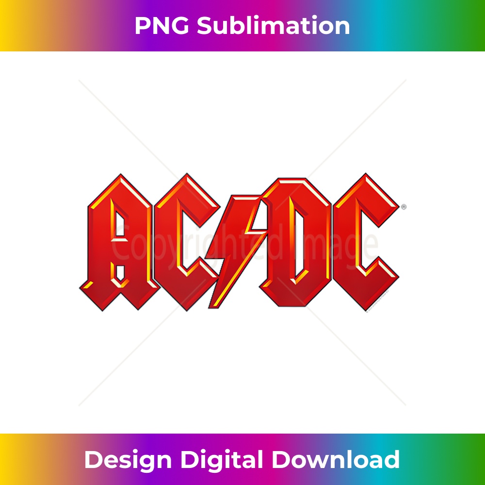 ACDC Rock Music Band Dark Red Logo - PNG Transparent Sublima | Inspire ...