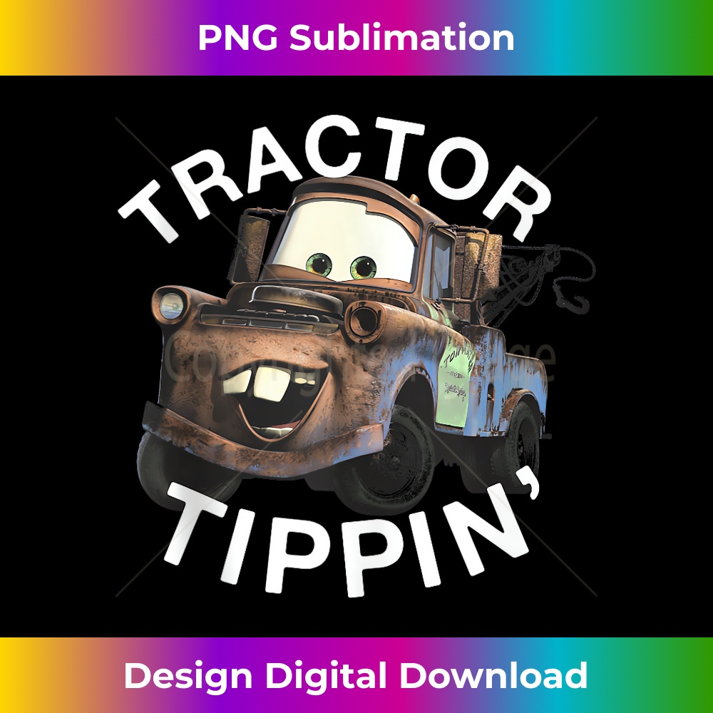 Disney Pixar Cars Mater Tractor Tippin' Vintage Rusted Logo | Inspire ...