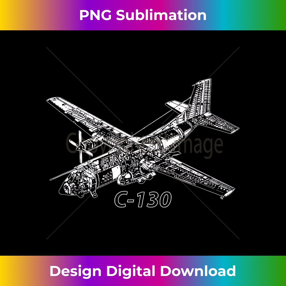 C-130 Hercules cargo airplane cutaway aviation idea - Instan | Inspire ...