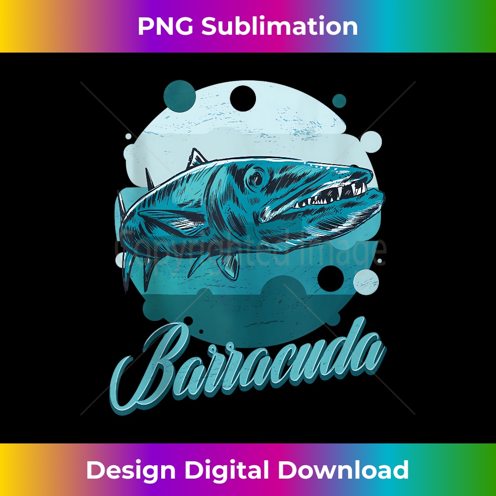 Great Barracuda Cuda Fishing Wildlife Saltwater Fish Art - I | Inspire ...