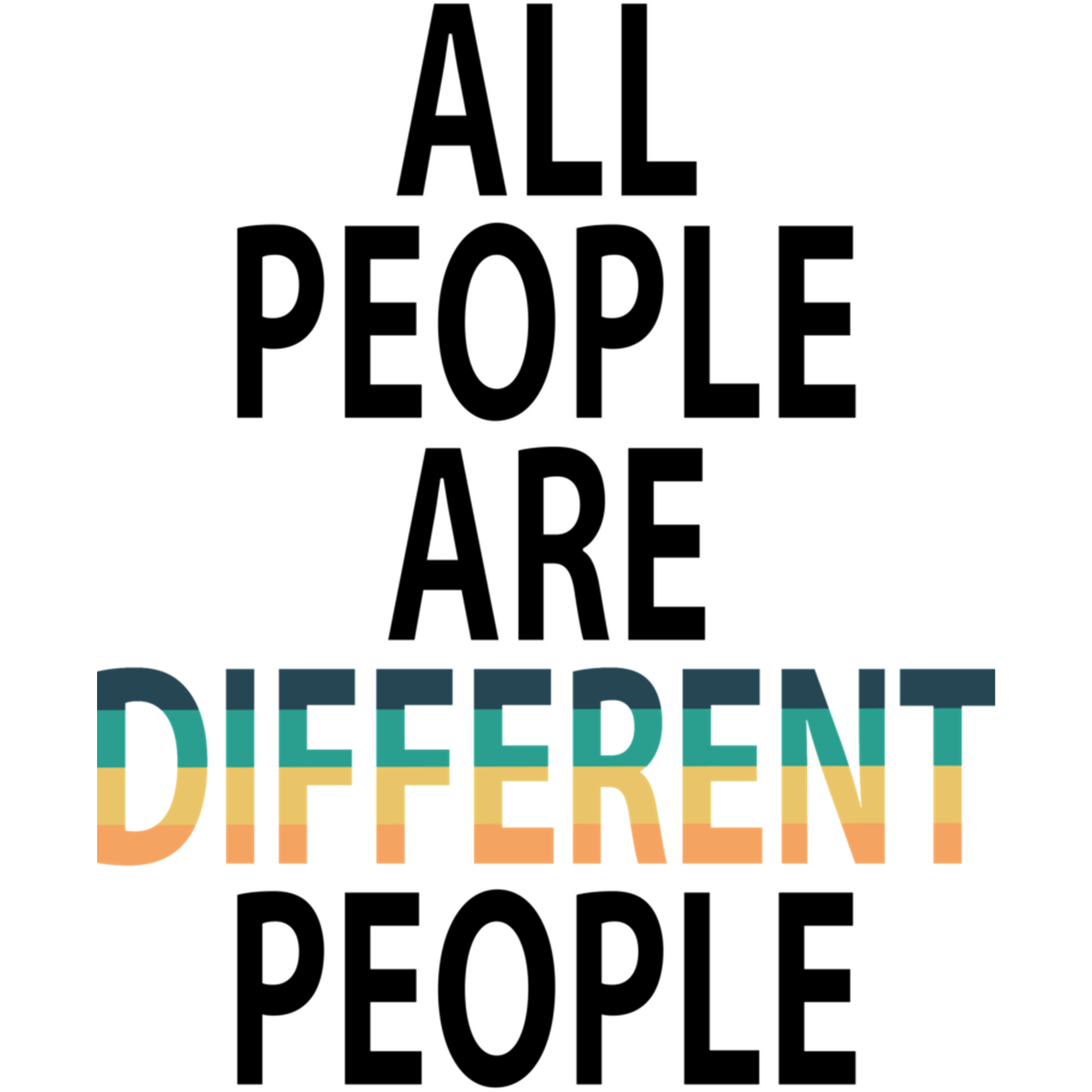 All people are different people quote of the coach | Inspire Uplift