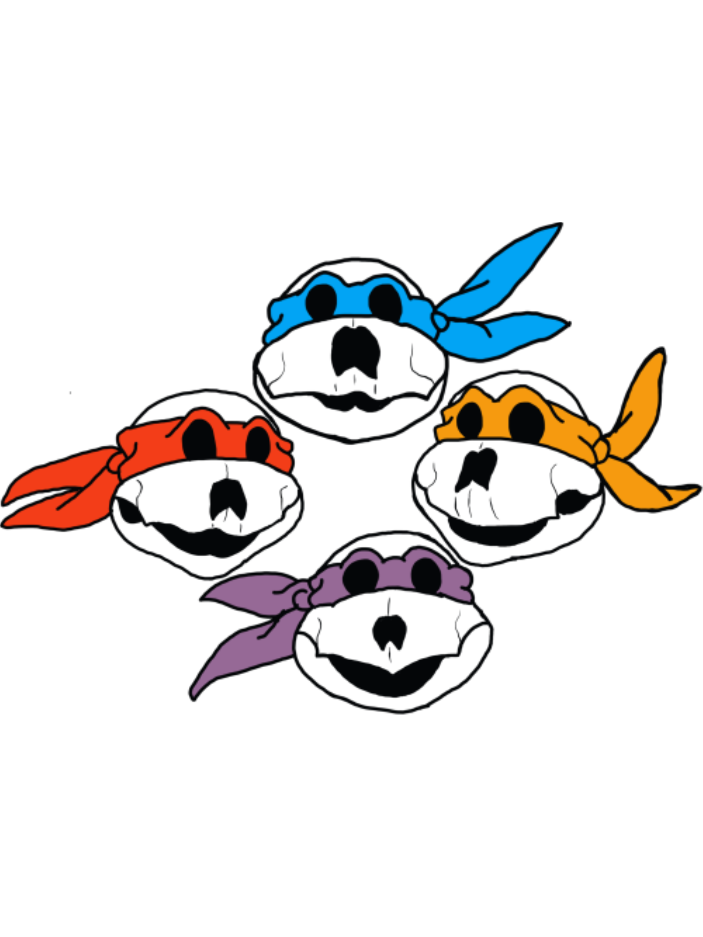Teenage Mutant Ninja Turtles Skulls5 | Inspire Uplift
