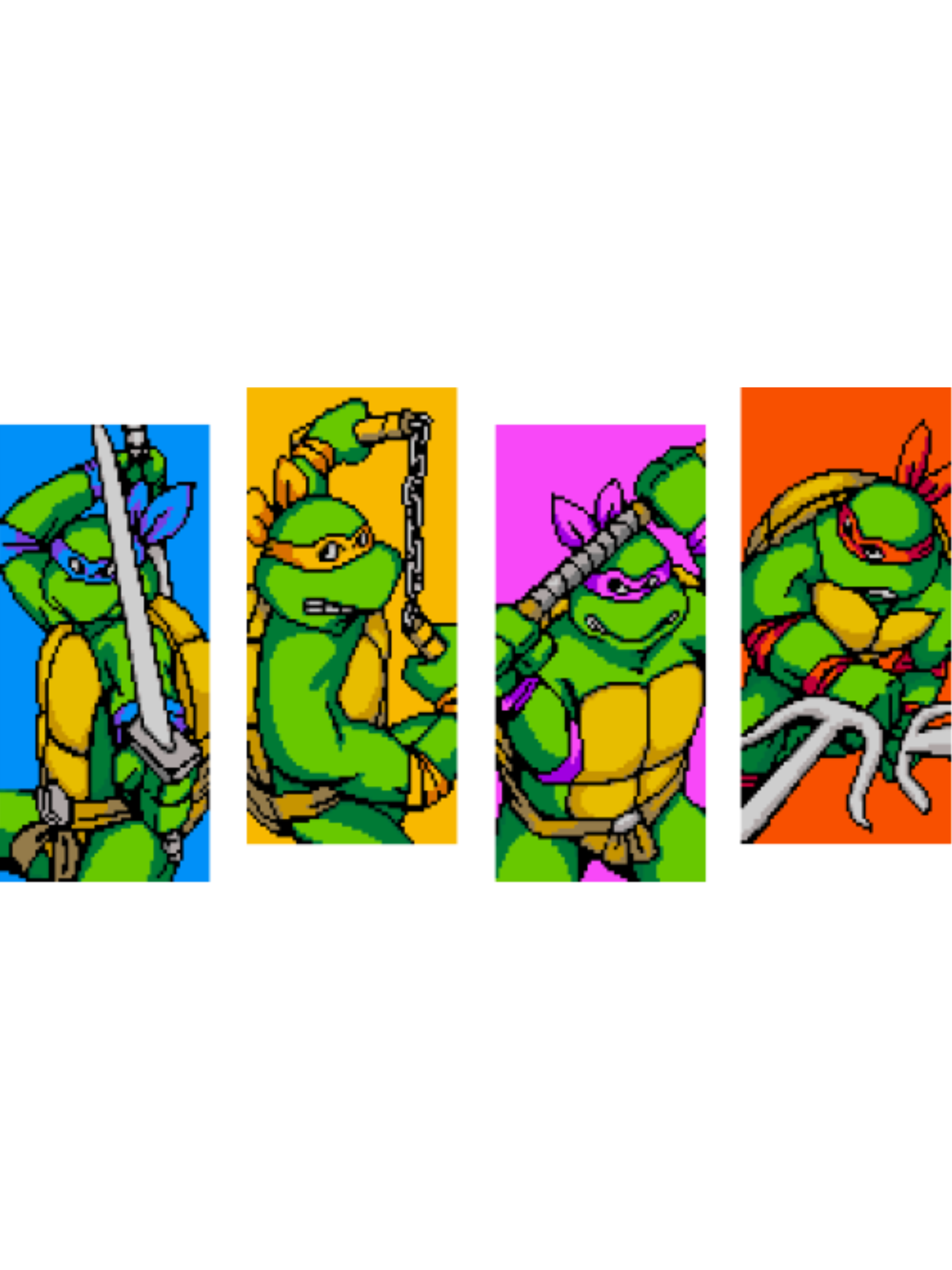 tmnt pixel art8 - Inspire Uplift